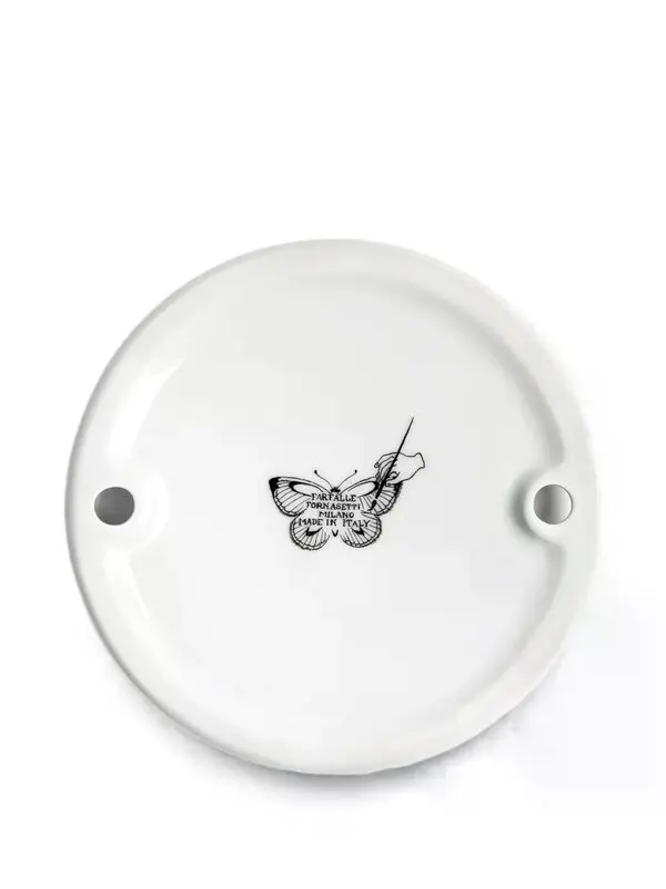 FORNASETTI Butterfly-print Trinked Tray - White