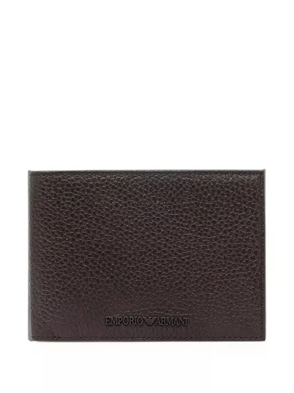 Emporio Armani Grained Leather Wallet