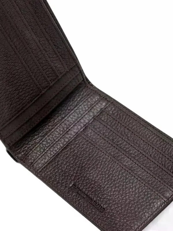 Emporio Armani Grained Leather Wallet
