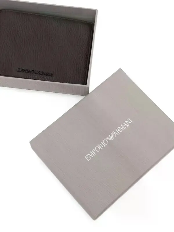 Emporio Armani Grained Leather Wallet