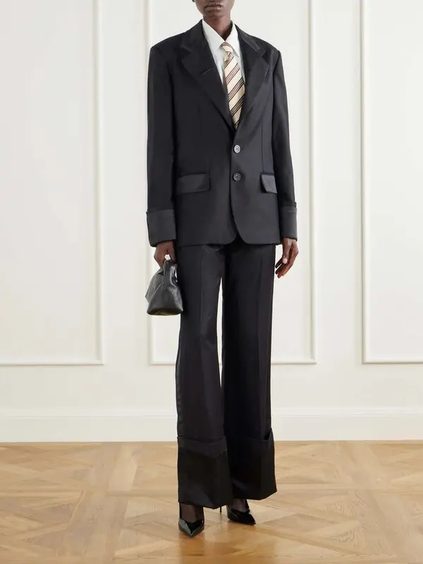 JEAN PAUL GAULTIER Wool-gabardine Blazer