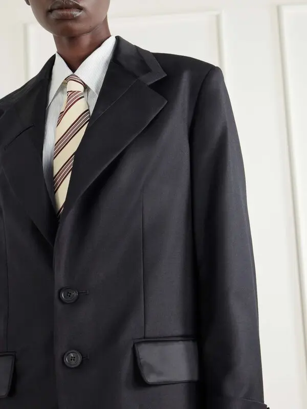 JEAN PAUL GAULTIER Wool-gabardine Blazer