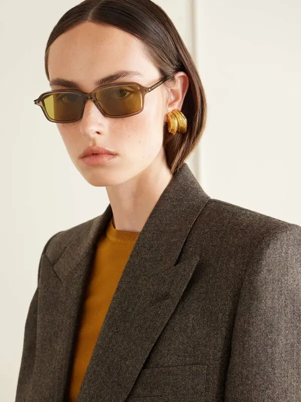 Saint Laurent Sl 938 Square-frame Recycled-acetate Sunglasses