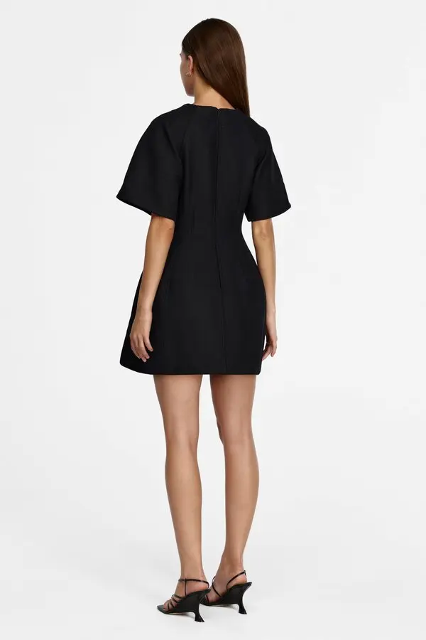 Acler Picts Mini Dress - Black