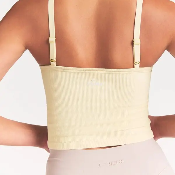 SKIMS Cami Top | Yellow | | Nike Ribbed Seamless