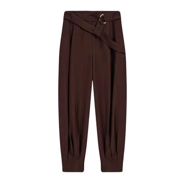 NOCTURNE Belted Harem Trousers