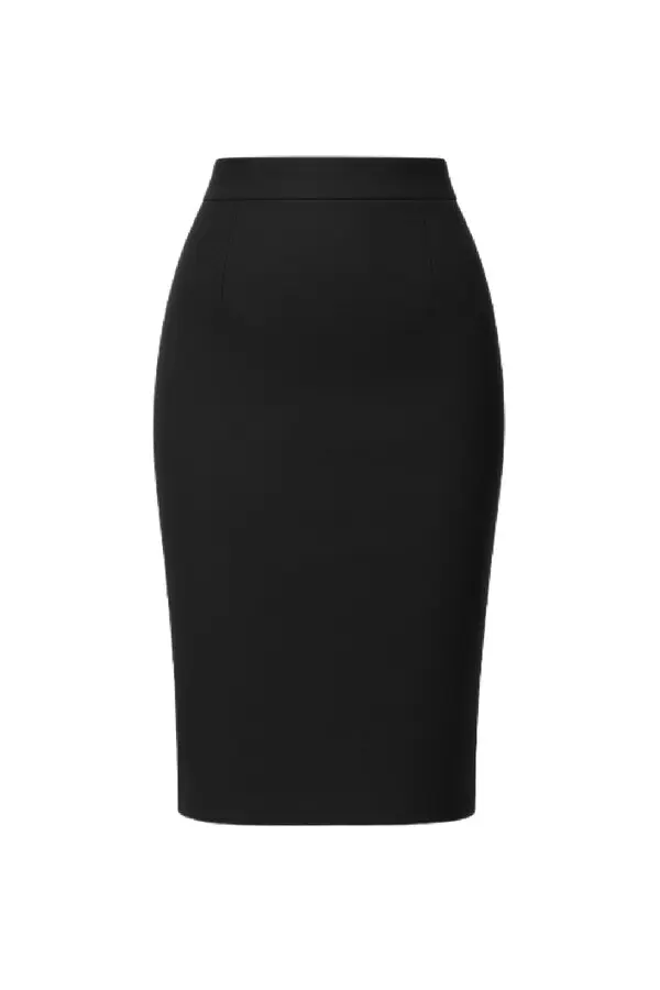 CONQUISTA Classic High-waisted Pencil Skirt