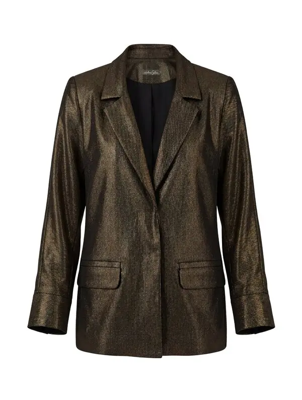 HELENE GALWAS Haleare Velvet Blazer