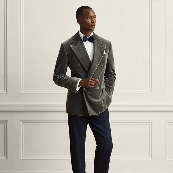 Ralph Lauren Gregory Hand-tailored Tuxedo Trouser
