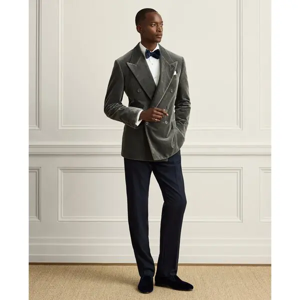 Ralph Lauren Gregory Hand-tailored Tuxedo Trouser
