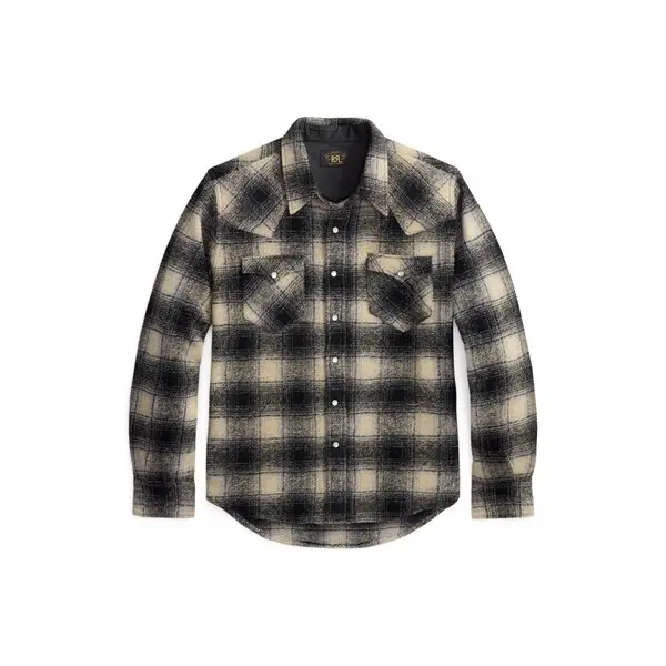 Ralph Lauren Slim Fit Plaid Western Overshirt