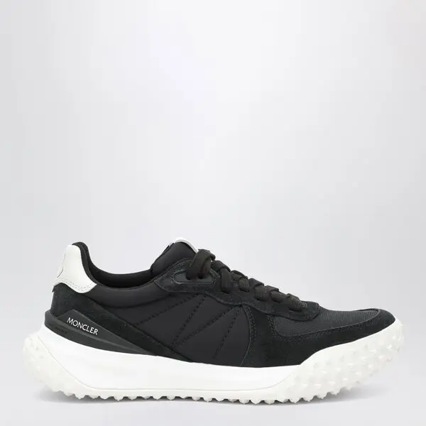 Moncler Citytrek Sneakers In Nylon And Leather - Black