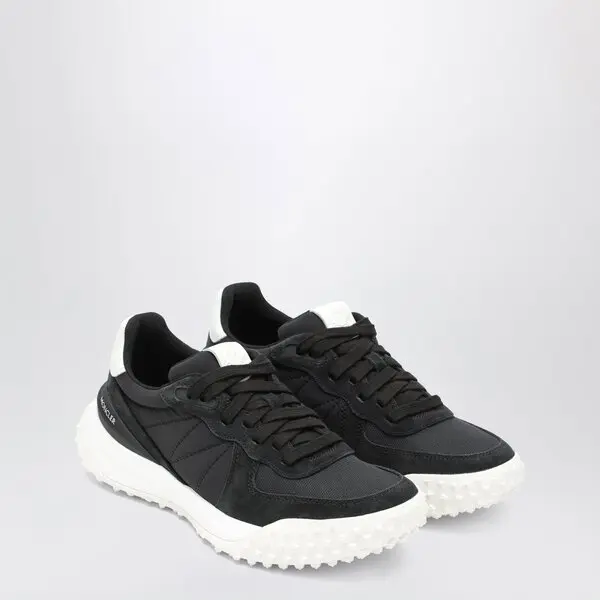 Moncler Citytrek Sneakers In Nylon And Leather - Black