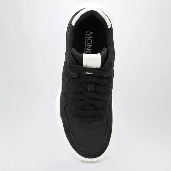Moncler Citytrek Sneakers In Nylon And Leather - Black