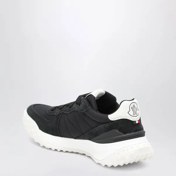 Moncler Citytrek Sneakers In Nylon And Leather - Black