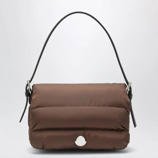 Moncler Caradoc Nylon Shoulder Bag - Burgundy