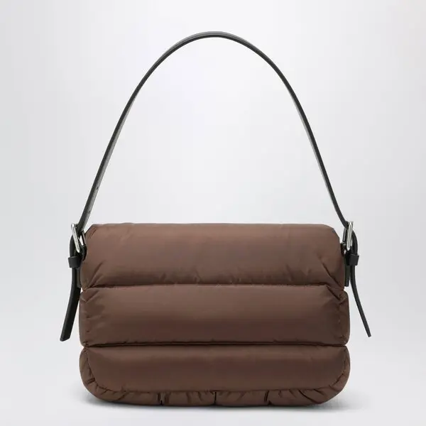 Moncler Caradoc Nylon Shoulder Bag - Burgundy