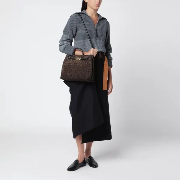 Bottega Veneta Andiamo Suede Bag