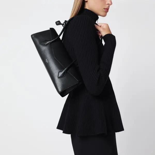 Alaïa Le Teckel Goatskin Bag - Black