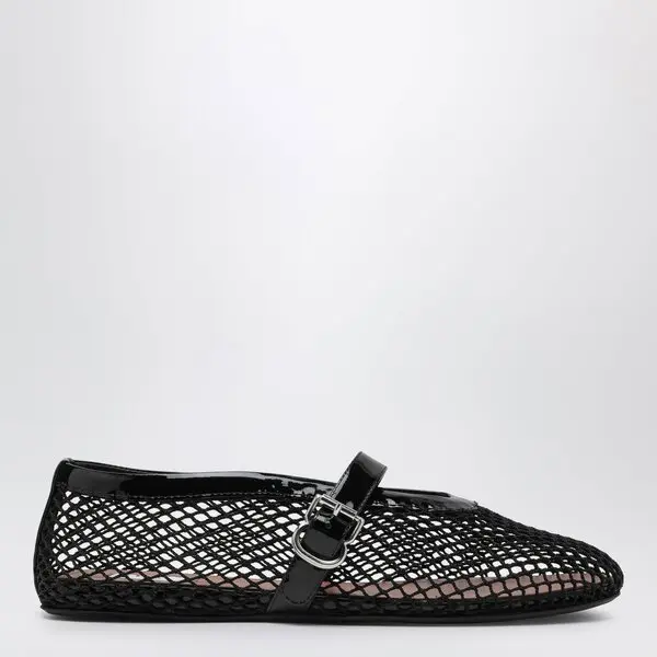 Alaïa Net Ballerina - Black