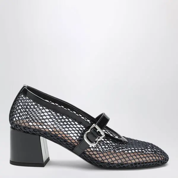 Alaïa Mary Jane 55 Midnight Mesh - Blue