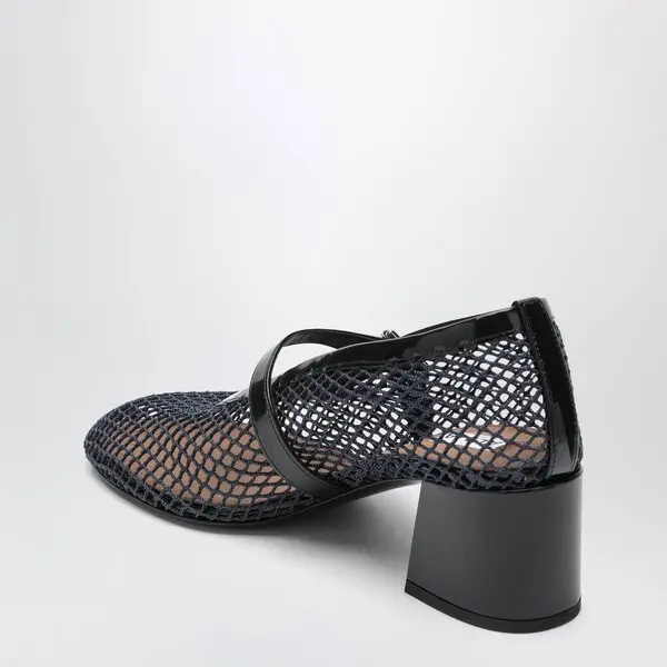 Alaïa Mary Jane 55 Midnight Mesh - Blue