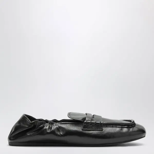 Senso Ebony Astro Leather Loafers