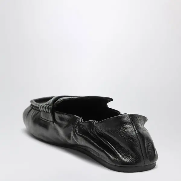 Senso Ebony Astro Leather Loafers
