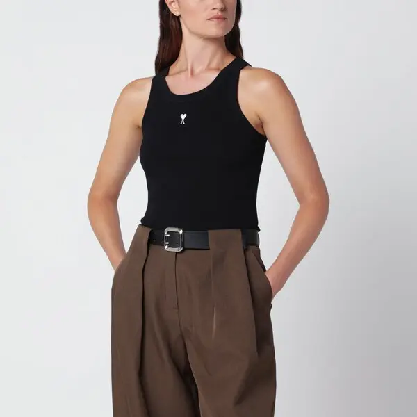 AMI Paris De Coeur Tank Top