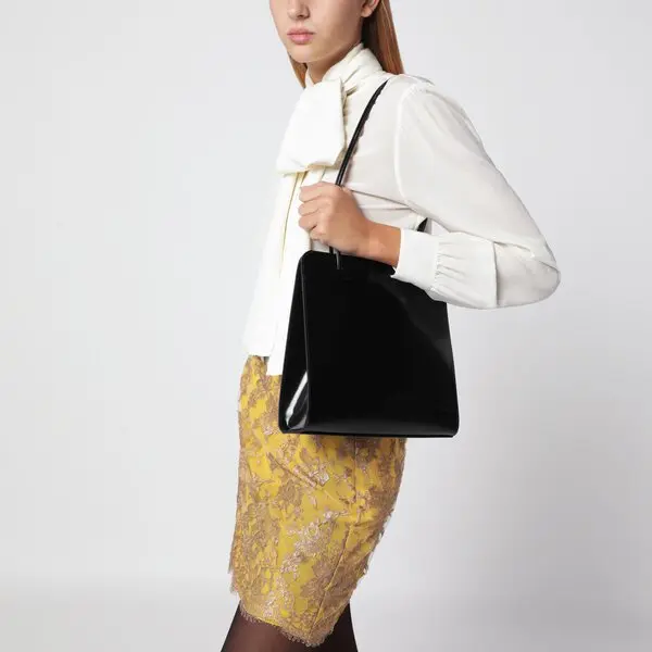 FANE Lisse Brushed Leather Tote Bag