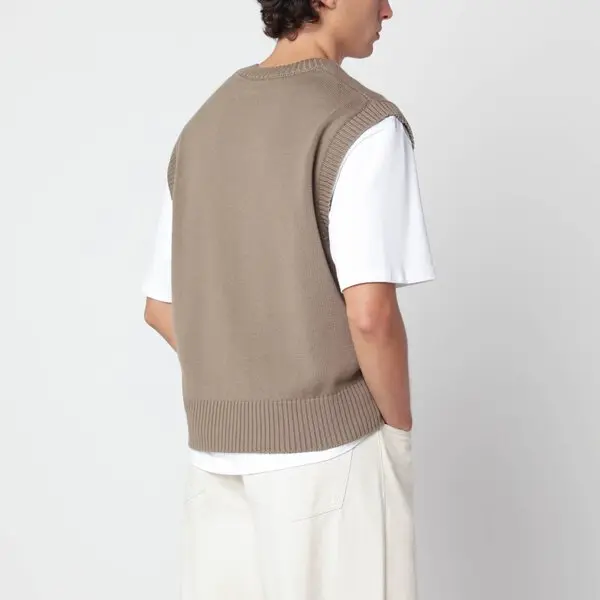 AMI Paris De Coeur Vest In / Ecru