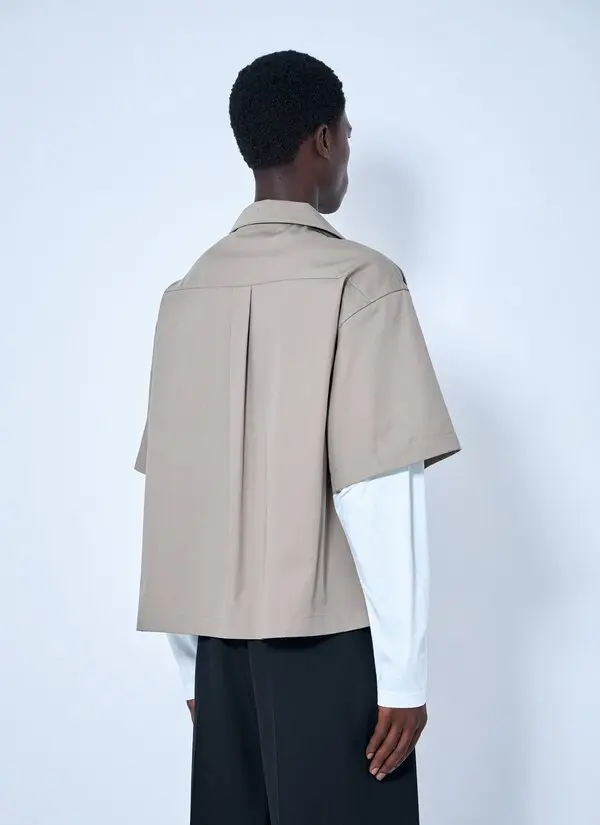 Balenciaga Short-sleeve Button-down Shirt