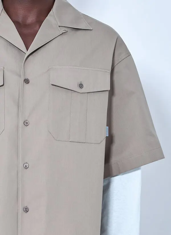 Balenciaga Short-sleeve Button-down Shirt