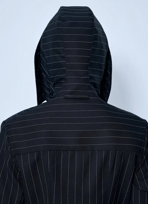 JEAN PAUL GAULTIER Hooded Striped Shirt