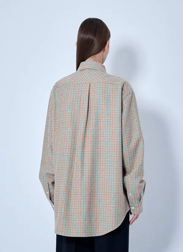 Miu Miu Checked Cotton Shirt