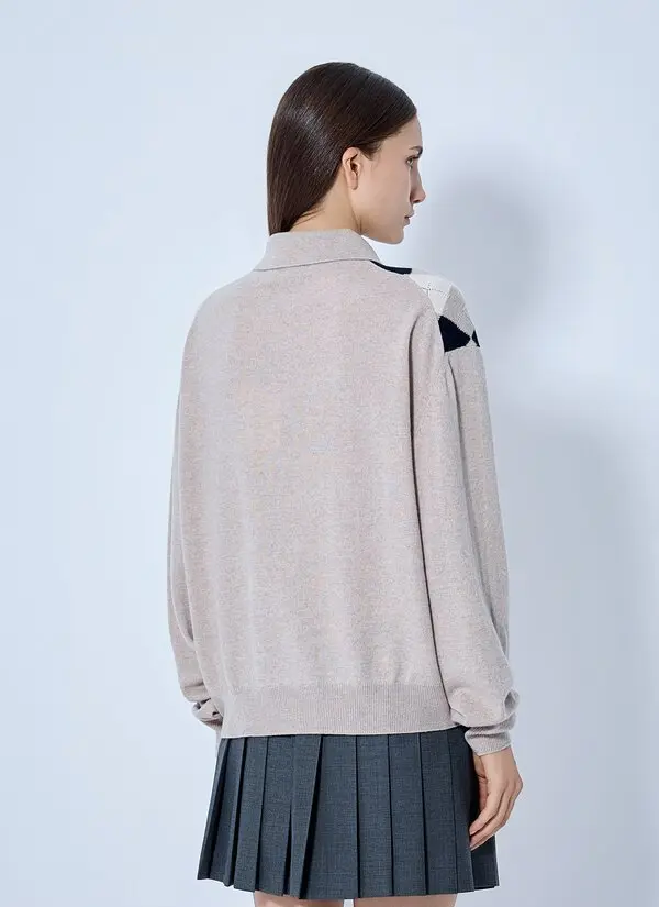 Miu Miu Cashmere Polo Sweater