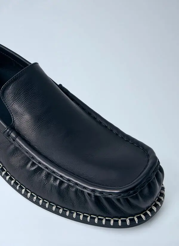 Dries Van Noten Leather Loafers