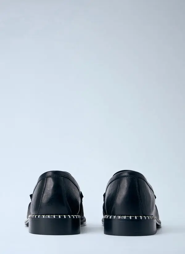 Dries Van Noten Leather Loafers