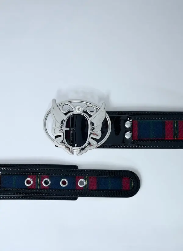CHOPOVA LOWENA Tartan Belt