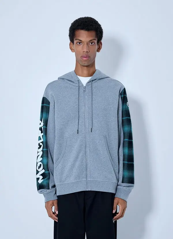 Moncler X Frgmt Hiroshi Fujiwara Hooded Zip Sweatshirt - Heather Marl