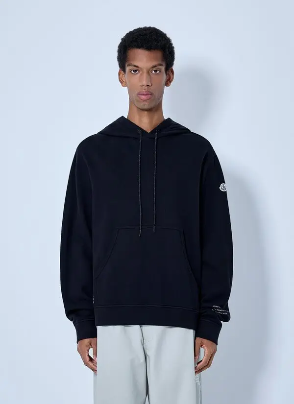 Moncler X Frgmt Hiroshi Fujiwara Hooded Sweatshirt With Patch Detail
