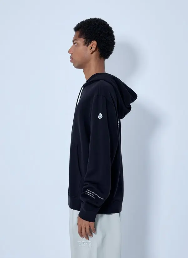 Moncler X Frgmt Hiroshi Fujiwara Hooded Sweatshirt With Patch Detail