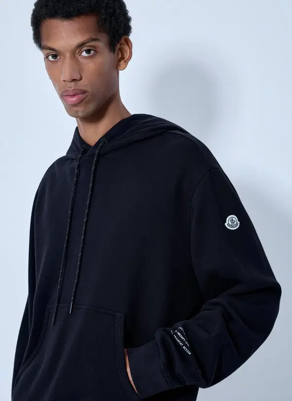 Moncler X Frgmt Hiroshi Fujiwara Hooded Sweatshirt With Patch Detail