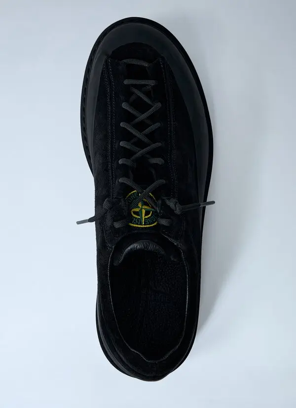 Stone Island Logo Patch Sneakers