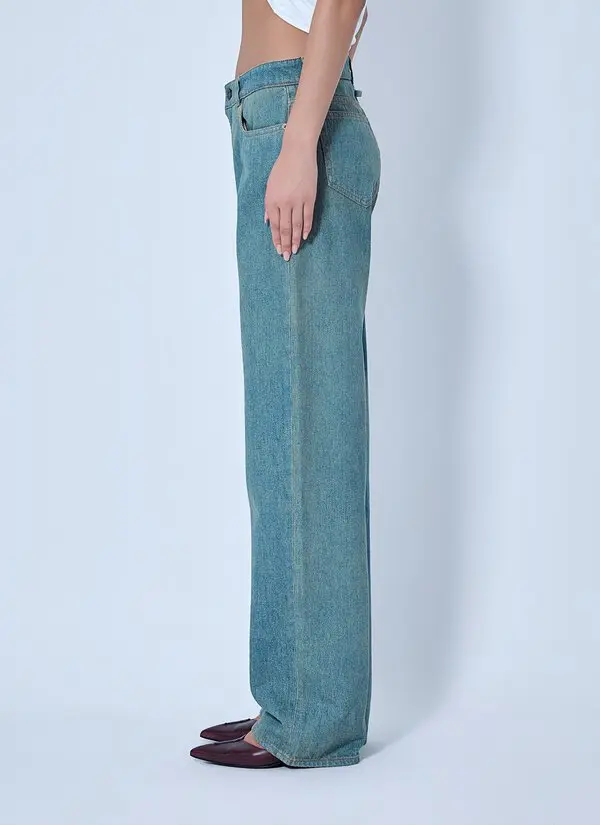 JEAN PAUL GAULTIER Wide-leg Denim Trousers