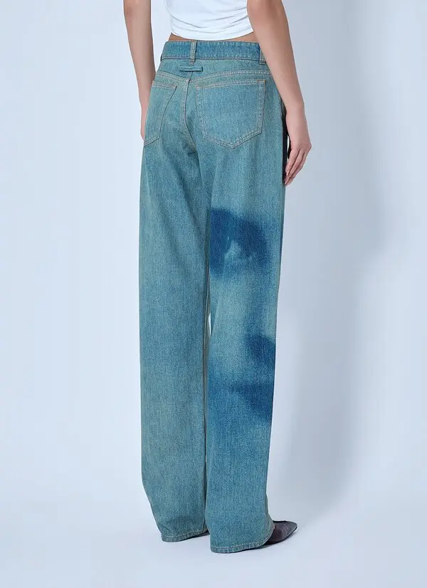 JEAN PAUL GAULTIER Wide-leg Denim Trousers