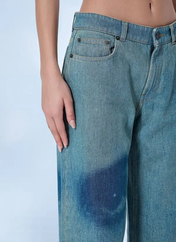 JEAN PAUL GAULTIER Wide-leg Denim Trousers