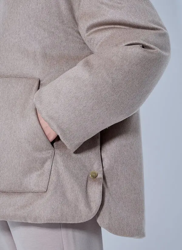 Max Mara Reversible Cashmere Puffer Jacket