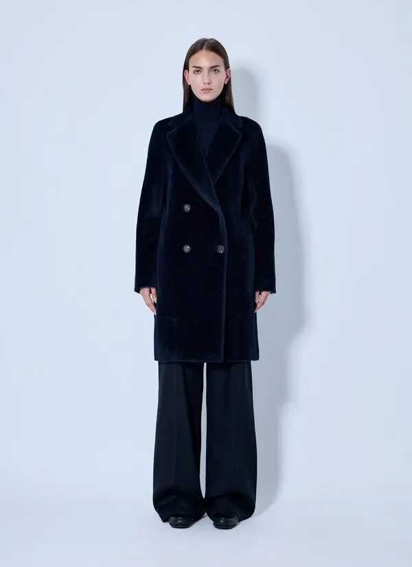 Max Mara Roseto Alpaca And Wool Coat