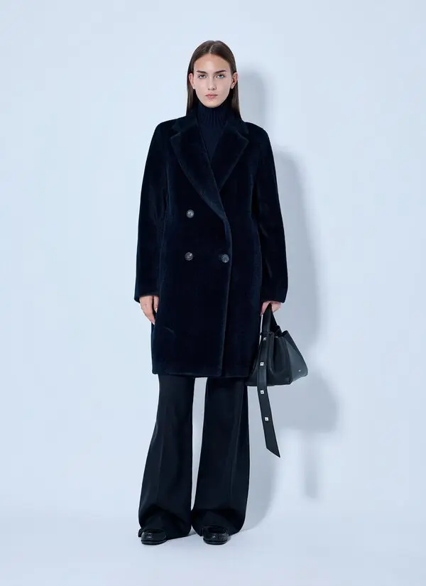 Max Mara Roseto Alpaca And Wool Coat